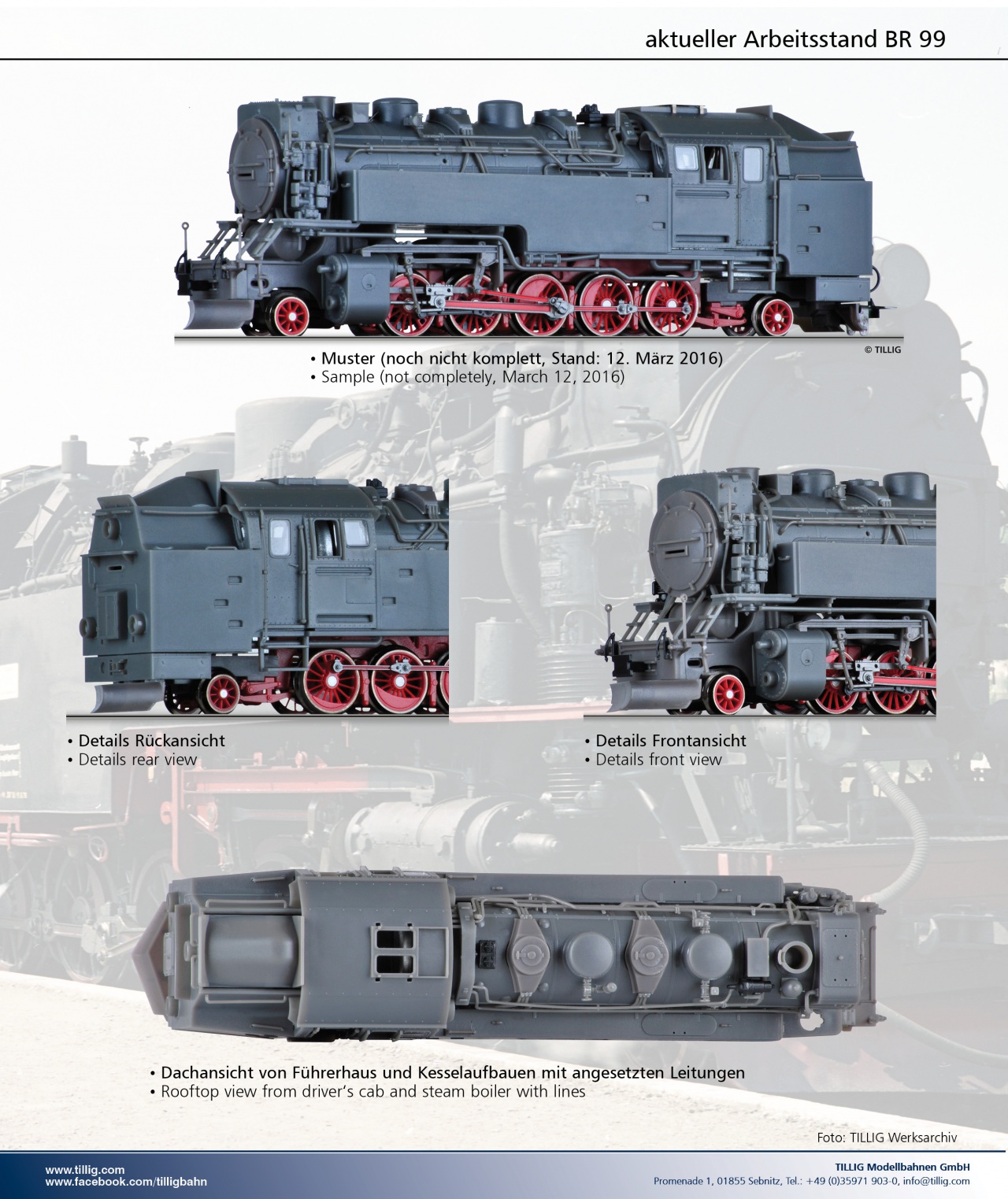 Formneuheiten - Tillig Modellbahnen