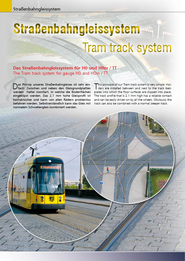 Tram track - Tillig Modellbahnen