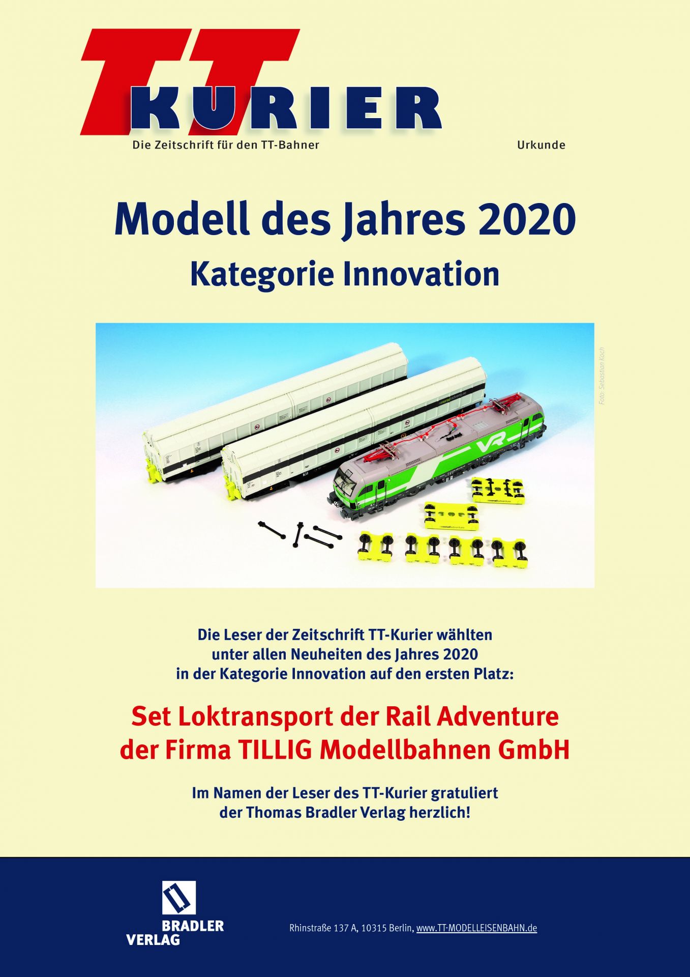 TT-Kurier - Tillig Modellbahnen